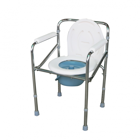 Commode Chair with Wheel - Micromedic Sdn Bhd